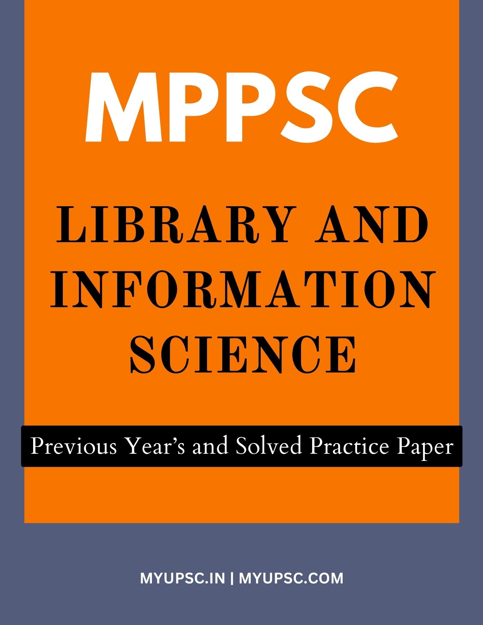 MPPSC Library and Information Science Practice Test PDF 2024 | Madhya ...