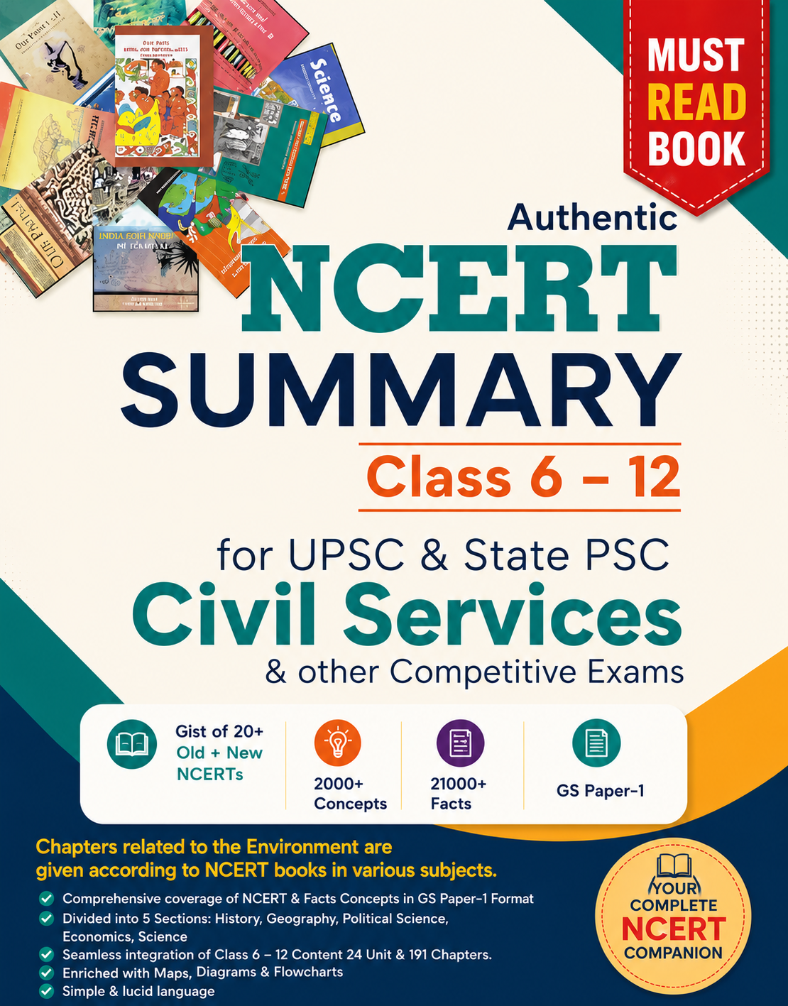 NCERT Summary (Class 6–12): Master UPSC & State PSC Exams with the ...